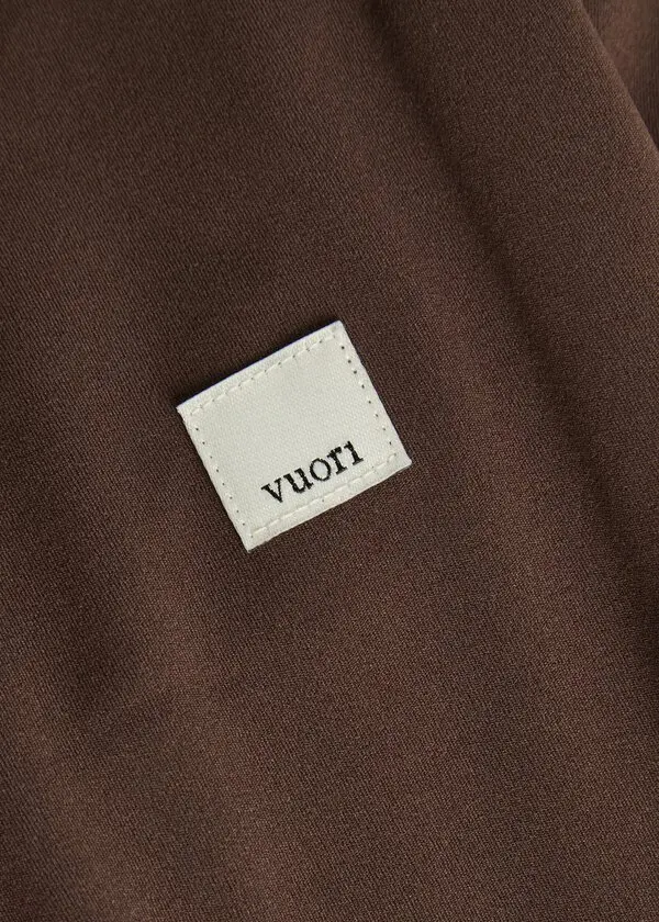 Vuori All The Feels Flared Stretch-jersey Leggings