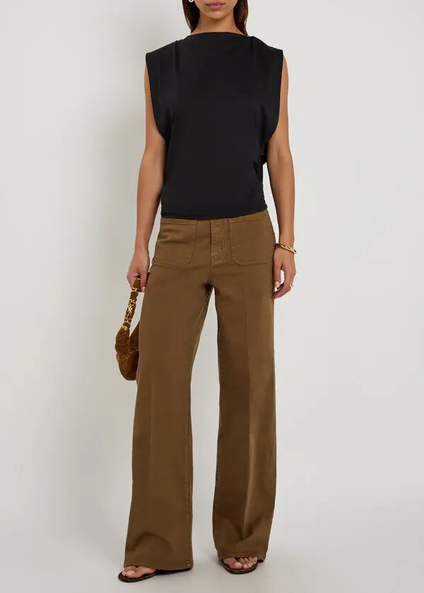 FRAME Le Slim Palazzo Wide-leg Jeans