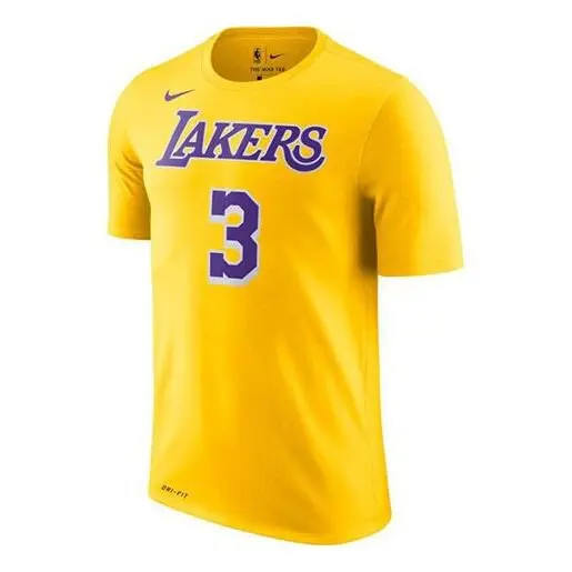 Nike Lakers Sports Jersey - Yellow