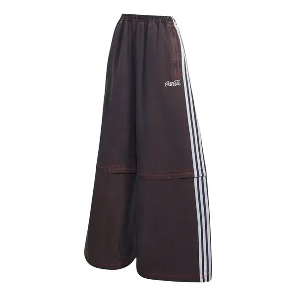 Adidas X Coca-cola Adilenium Firebird Denim Track Pants - Black