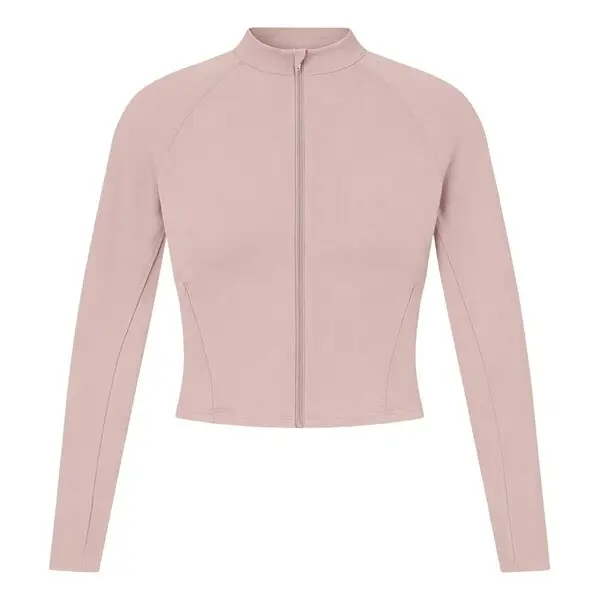 Nike X Skims Matte Mock Neck Full Zip Jacket - Himalayan