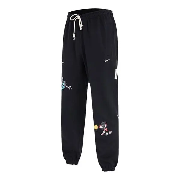Nike Basketball Athleisure Casual Sports Long Pants - Black