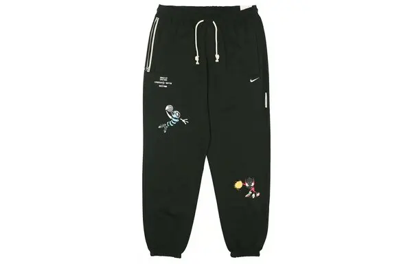 Nike Basketball Athleisure Casual Sports Long Pants - Black