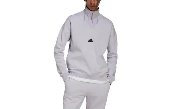 Adidas Half-zip Stand Collar Pullover