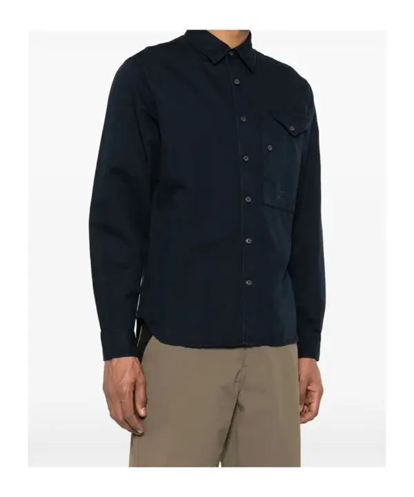 C.P. COMPANY Logo Embroidered Shirt