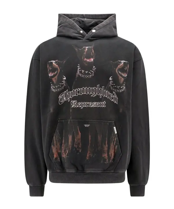 REPRESENT Logo Logo Hooded Sweater