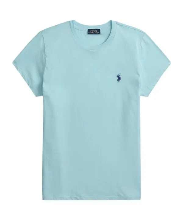 Polo Ralph Lauren Crewneck T-shirt With Logo - Blue
