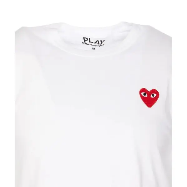 Play Comme Des Garcon Comme Des Garçons Play Iconic Patch Crewneck T-shirt