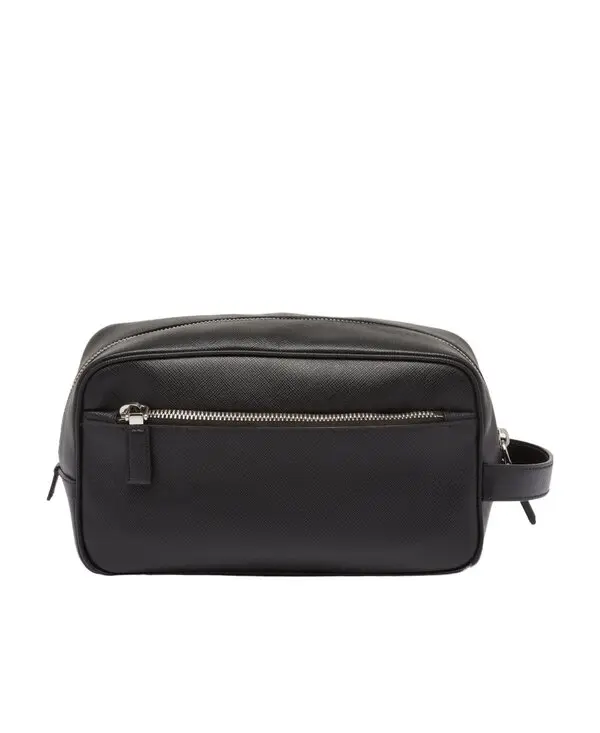Prada Saffiano Leather Travel Pouch
