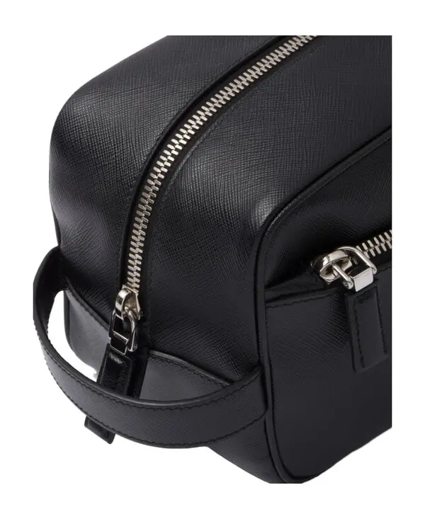 Prada Saffiano Leather Travel Pouch