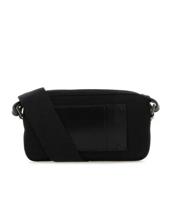 Palm Angels Monogram Embroidered Zipped Messenger Bag