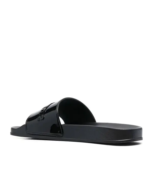 Dsquared2 Logo Embossed Slides