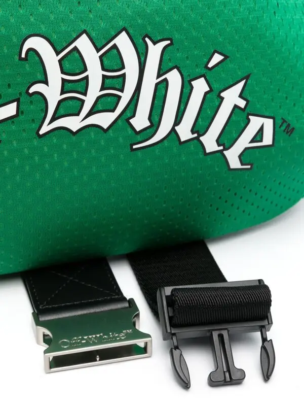 Off-White Core Logo Printed Mesh Belt Bag