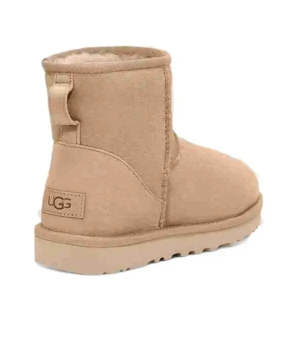UGG Classic Mini Ii Logo-patch Ankle Boots
