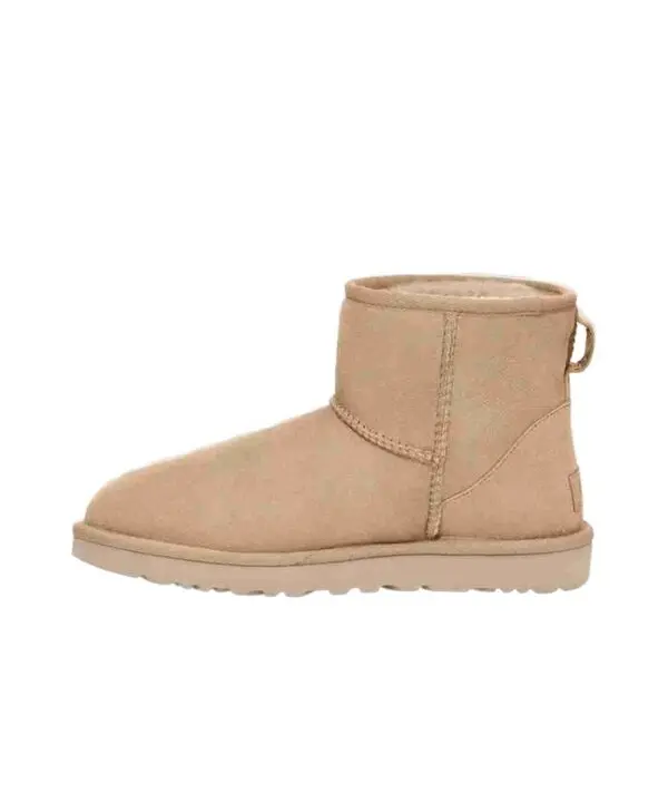 UGG Classic Mini Ii Logo-patch Ankle Boots