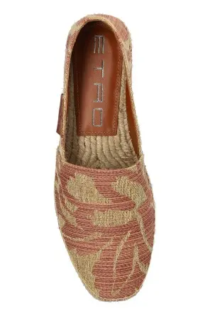 Etro Paisley-print Round Toe Espadrilles