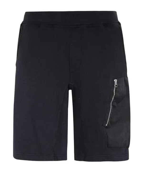 TEN C Wide-leg Shorts - Black
