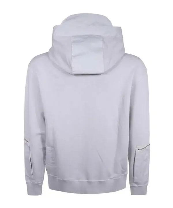 TEN C Long Sleeve Zip-up Hooded Sweatshirt