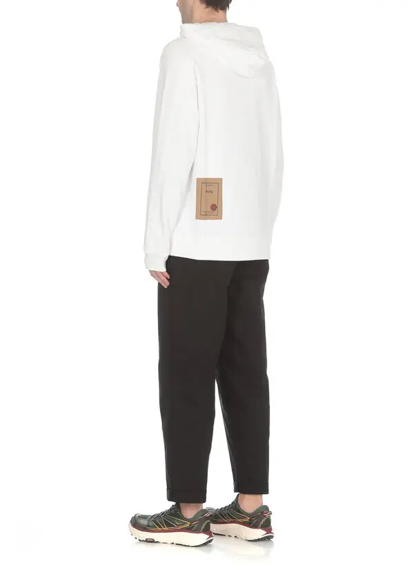 TEN C Knitted Hoodie With Rib Details