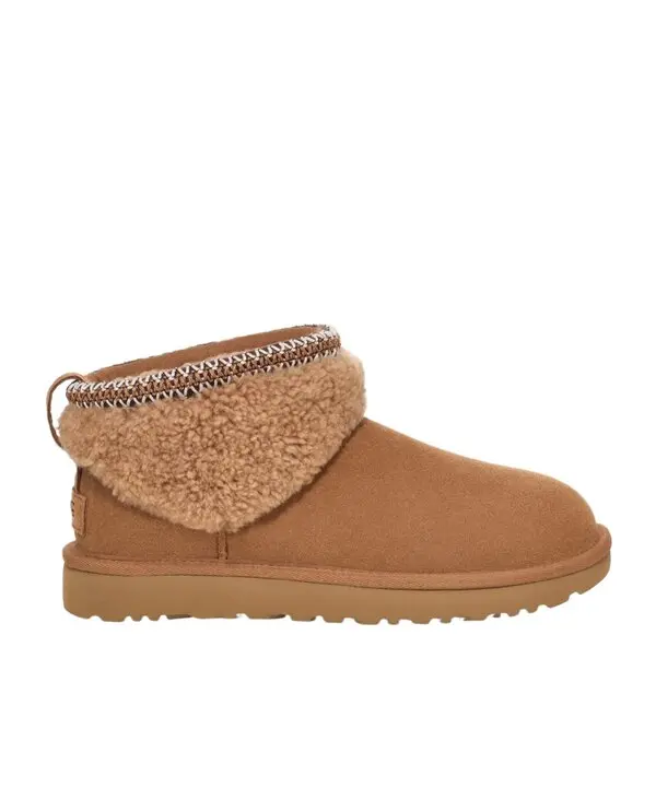 UGG Classic Ultra Mini Maxi Curly Ankle Boots