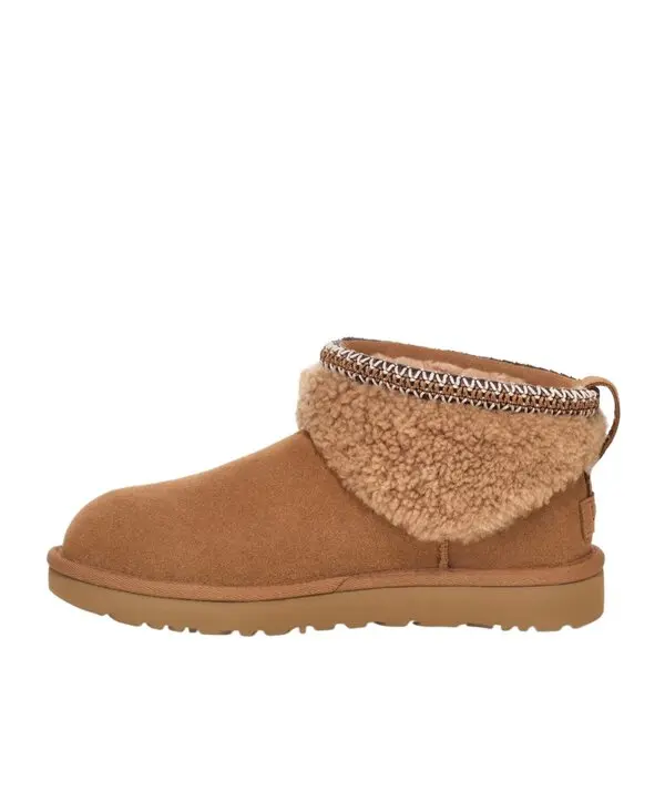 UGG Classic Ultra Mini Maxi Curly Ankle Boots