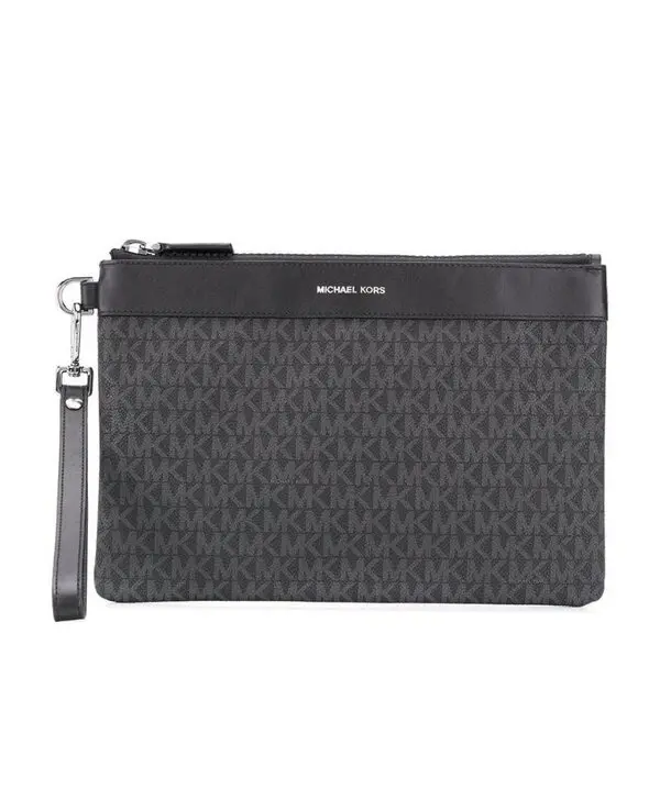 Michael Kors Monogram Zipped Travel Pouch