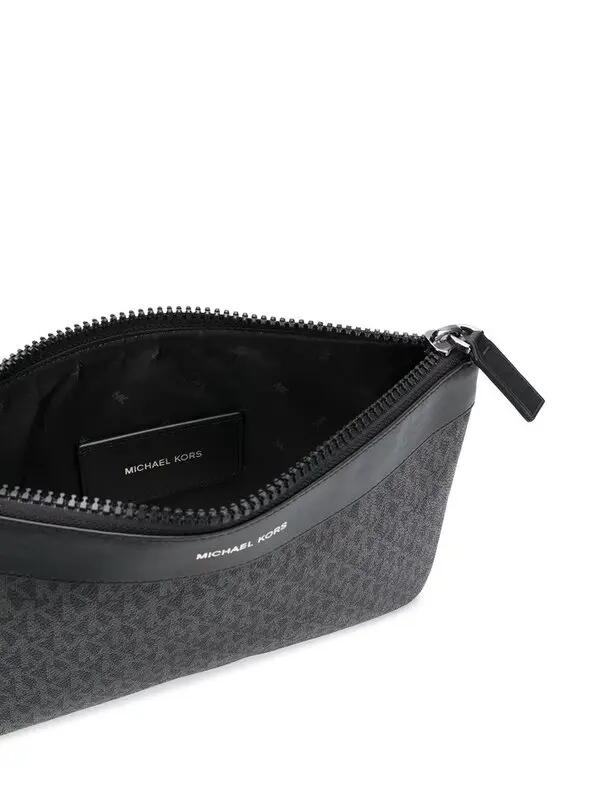Michael Kors Monogram Zipped Travel Pouch