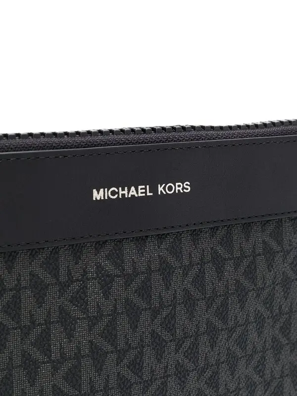 Michael Kors Monogram Zipped Travel Pouch