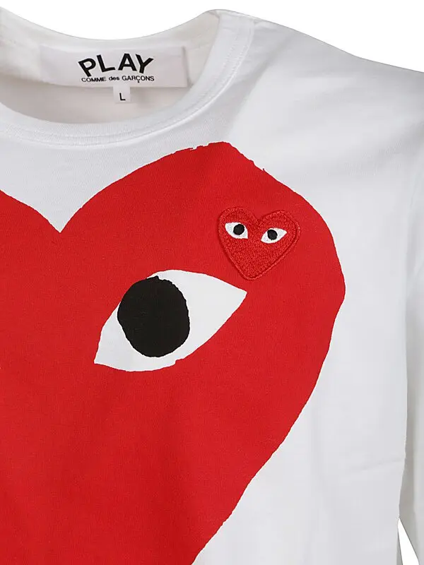 Play Comme Des Garcon Short-sleeved T-shirt
