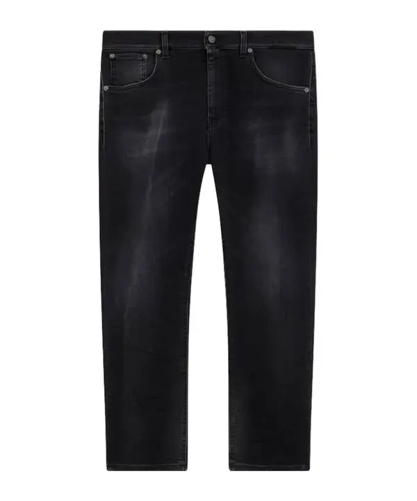 DONDUP Belt Ring Denim Trousers - Black