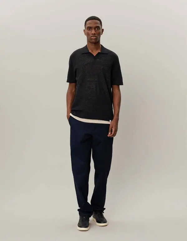 LES DEUX Short-sleeved Polo Shirt