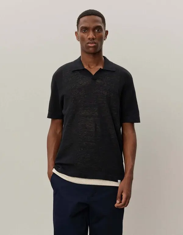 LES DEUX Short-sleeved Polo Shirt