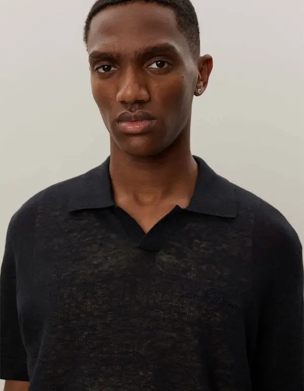 LES DEUX Short-sleeved Polo Shirt
