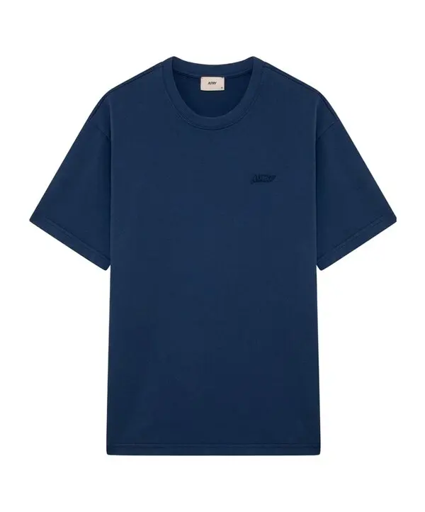 AUTRY Logo Patch Crewneck T-shirt
