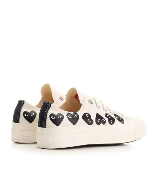 CONVERSE X COMME DES GARONS PLAY Low Top Lace-up Skate Sneakers