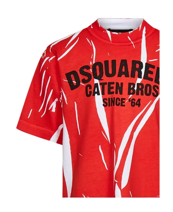 Dsquared2 Short-sleeved T-shirt With Round Neck