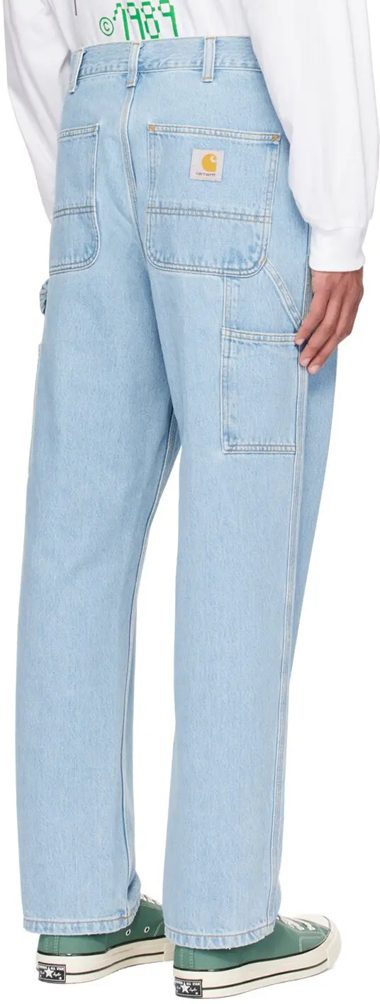 Carhartt Work In Progress Logo Jeans