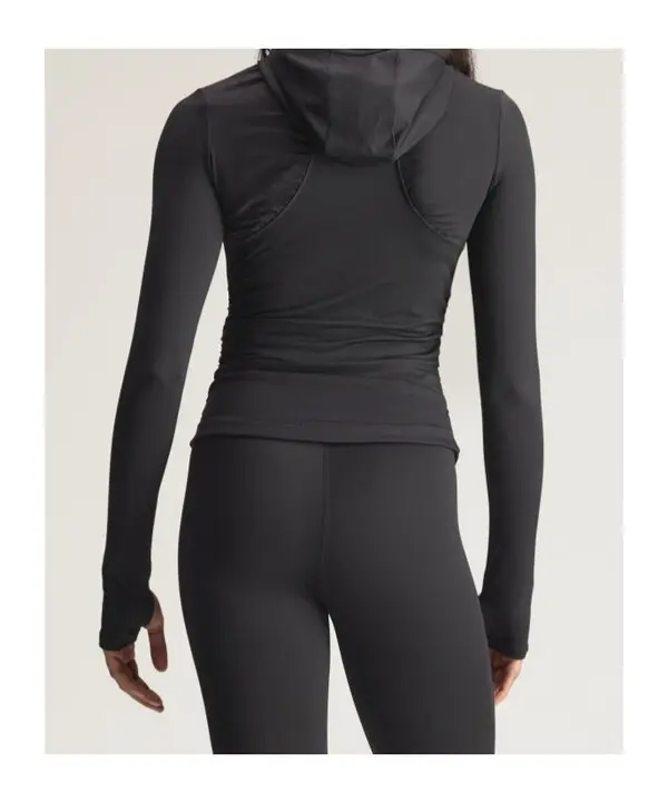 Adidas By Stella McCartney Studio Ruched Long Sleeve T-shirt