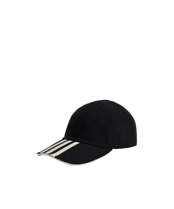 Y3 Striped Distressed Baseball Cap