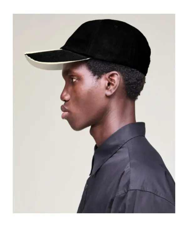 Y3 Striped Distressed Baseball Cap