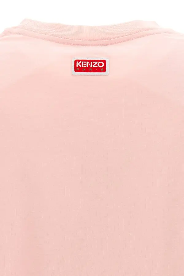 Kenzo Logo Printed Crewneck T-shirt