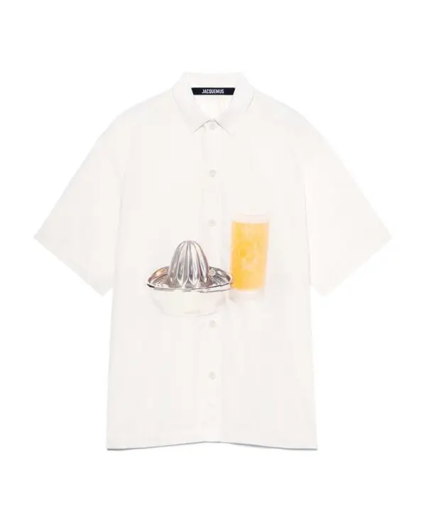 Jacquemus Printed Short-sleeved Shirt