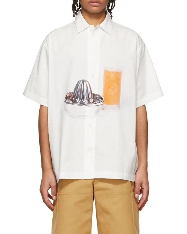 Jacquemus Printed Short-sleeved Shirt