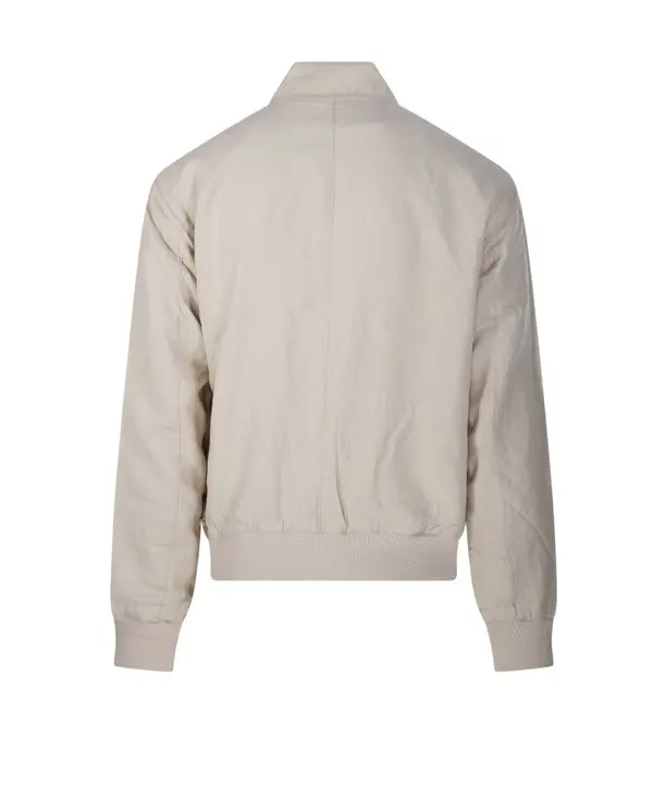 Polo Ralph Lauren Stand Collar Windbreaker Jacket - Nude