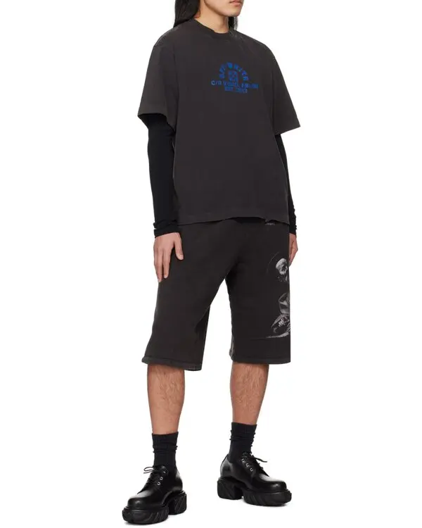 Off-White Logo Printed Crewneck T-shirt