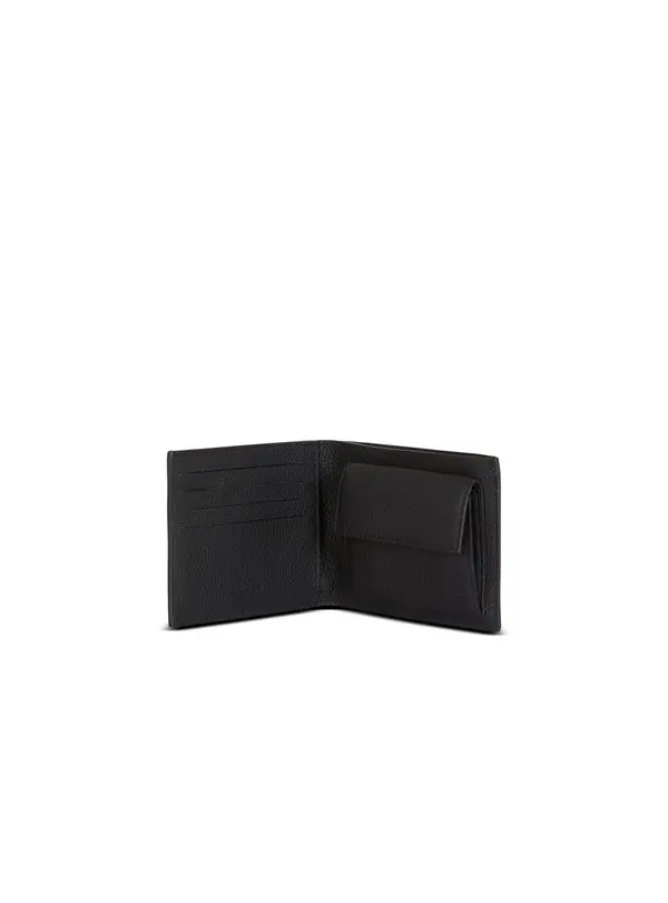 Balmain Logo Detailed Bi-fold Wallet