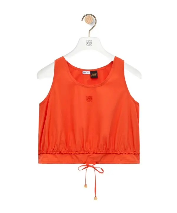 Loewe Drawstring Sleeveless Top