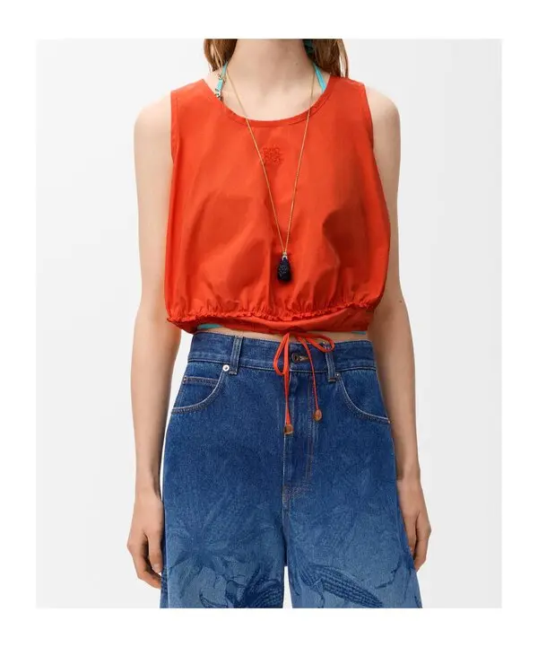 Loewe Drawstring Sleeveless Top