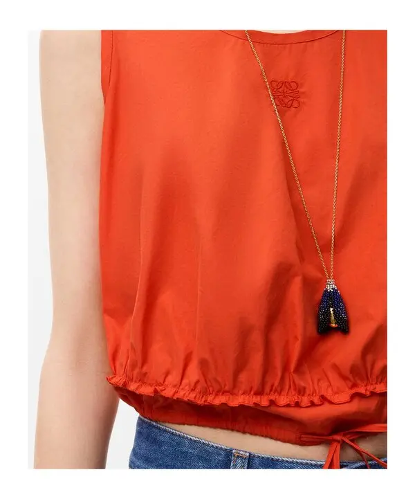 Loewe Drawstring Sleeveless Top