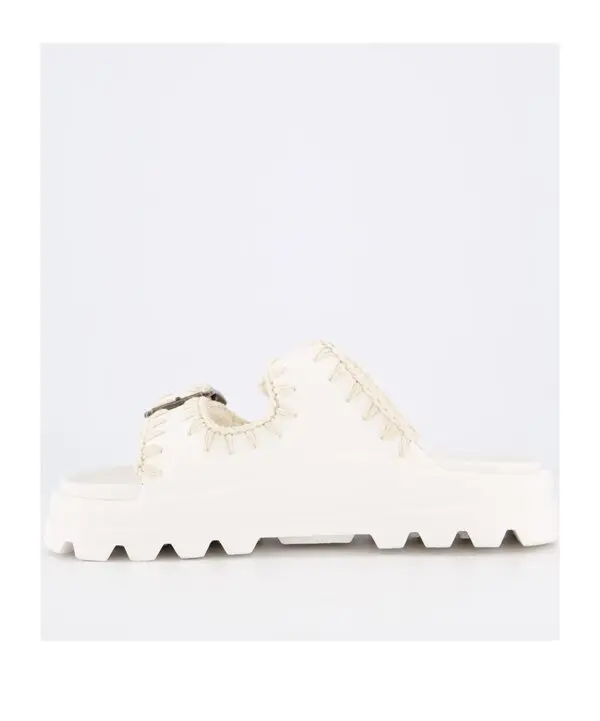 Mou Eva One-piece Buckled Slides